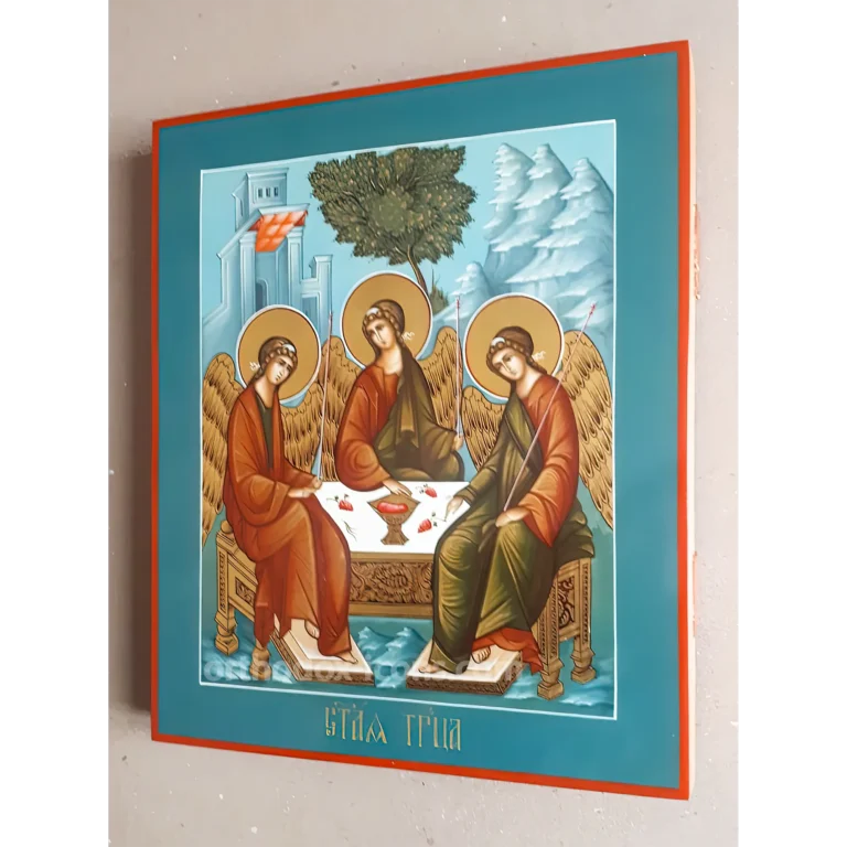 Blessed Trinity icon | Orthodox Painted Icons | Mstyora Icons