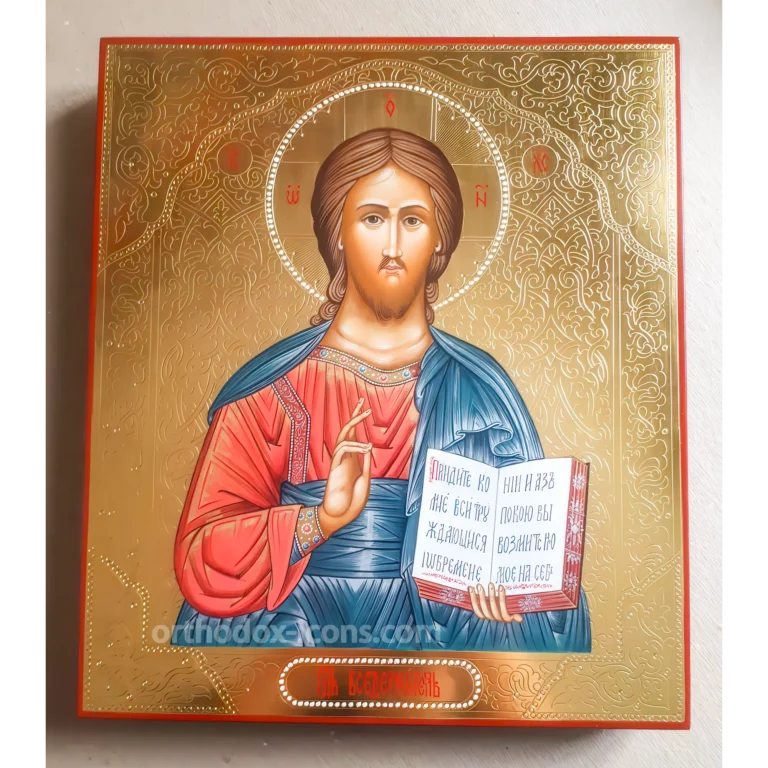 Christ Pantocrator Orthodox Icon | Jesus Paintings | Mstyora Icons