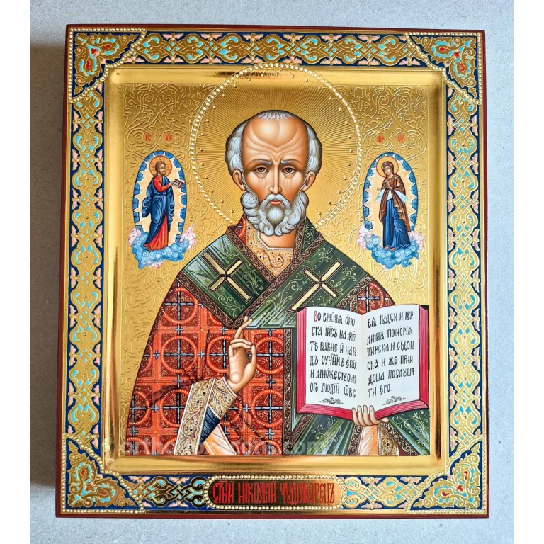 Icon of St. Nicholas | Greek Orthodox Icons | Mstyora Icons