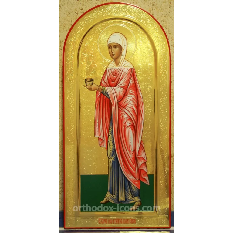 Orthodox Icon of Saint Sarra | Greek Orthodox Icons | Mstyora Icons