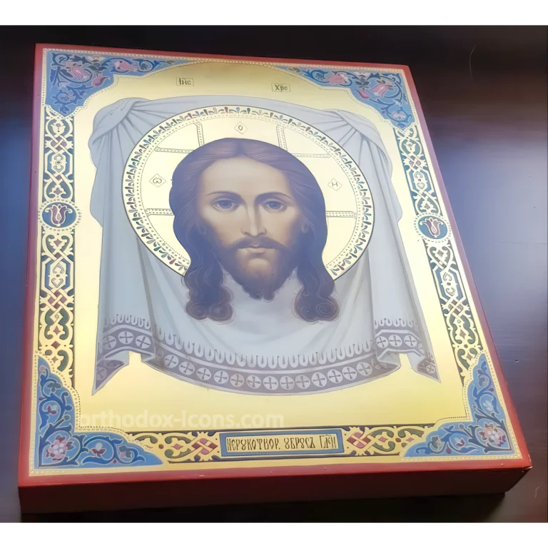 The Holy Face Orthodox Icon | Painting of Jesus | Mstyora Icons