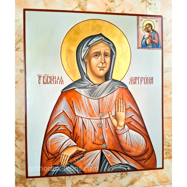 The Icon of Matrona | Christian Orthodox Icons | Mstyora Icon