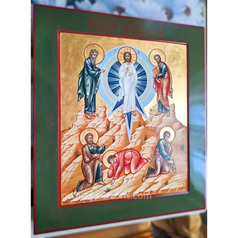 The Transfiguration of Christ Orthodox Icon | Jesus Paintings | Icons