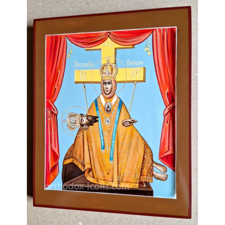 The Weeping Virgin Orthodox Icon | Virgin Mary Art | Mstyora Icons